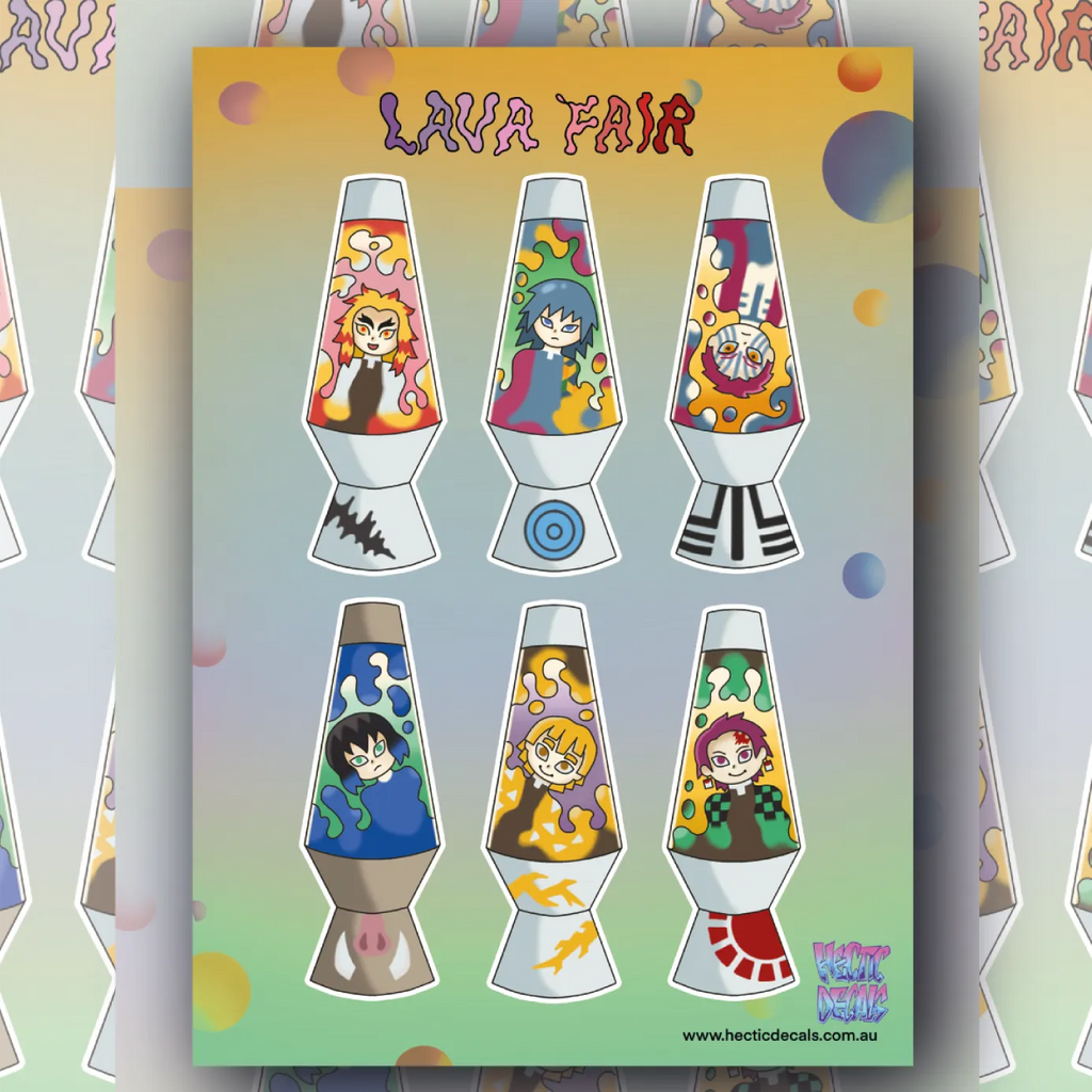 Lava Fair Edition #9 - Decal Sheet